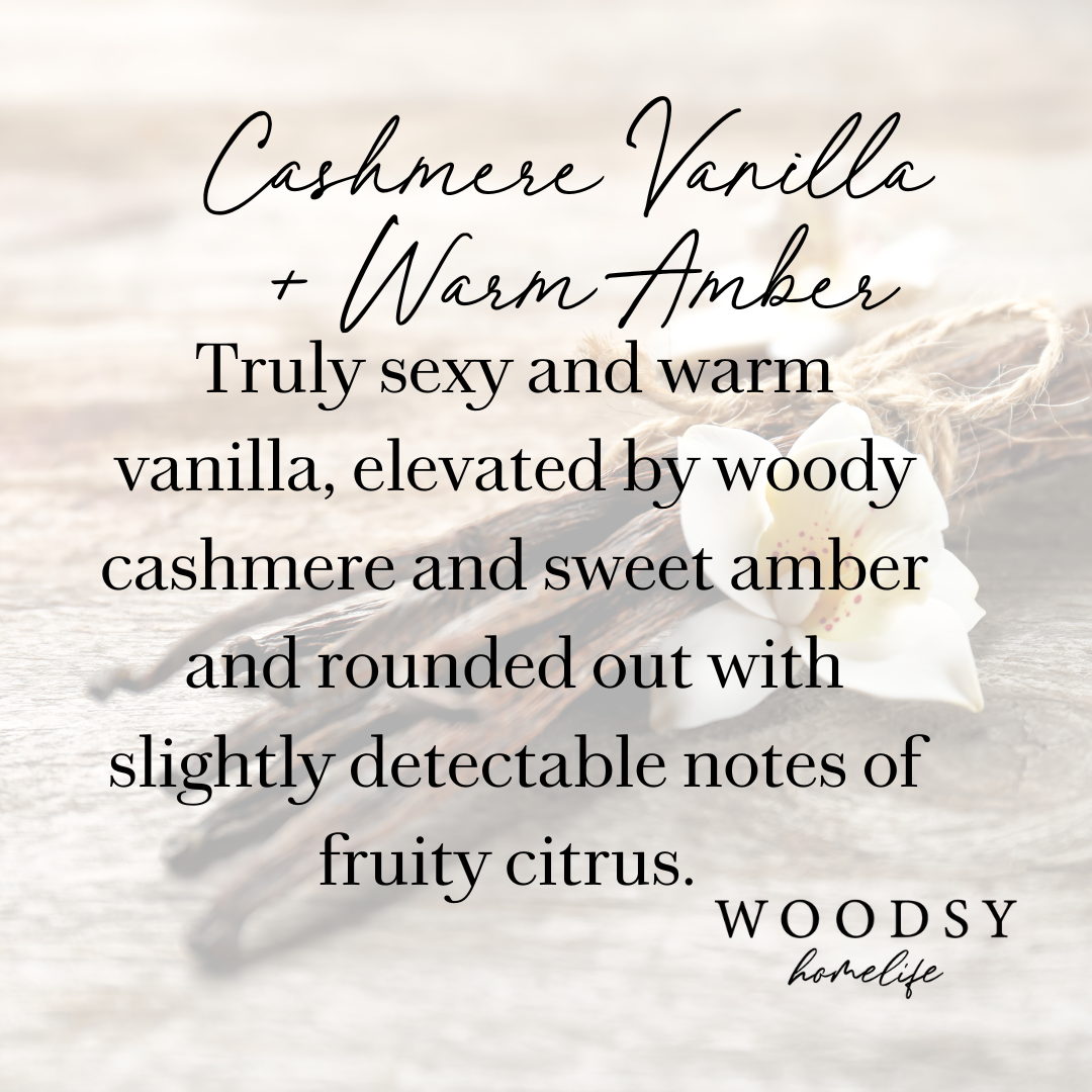 Cashmere Vanilla Perfume | Woodsy Home Life
